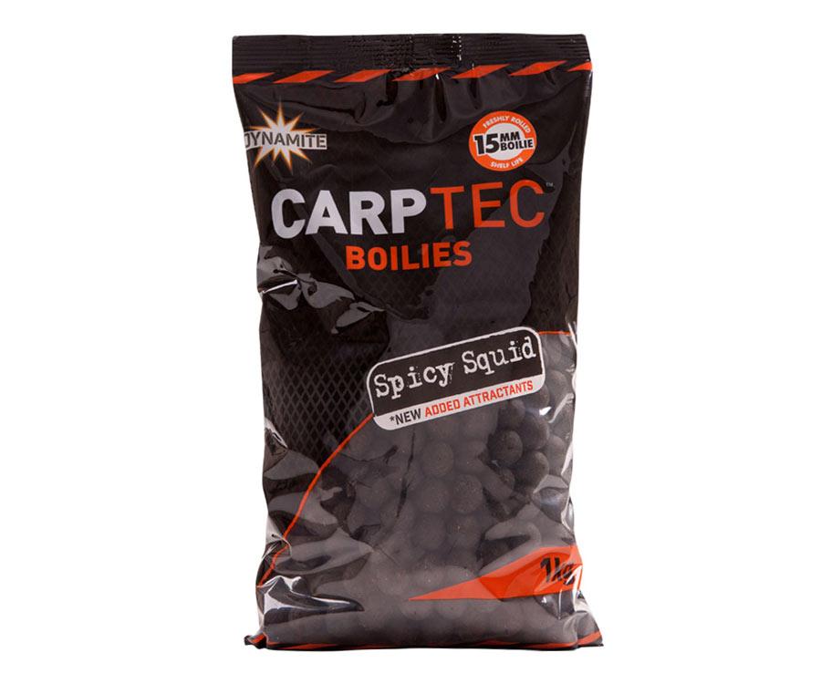 Бойли Dynamite Baits Spicy Squid CarpTec 15мм 1кг купити в Києві та ...