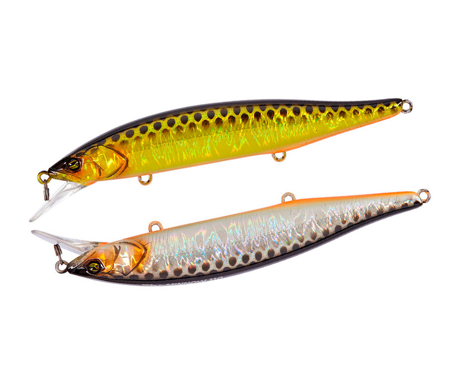 Воблер Jackall RV-Minnow 110SP 16.3г HL Gold & Silver Black купити в Києві та Україні – ціна ...