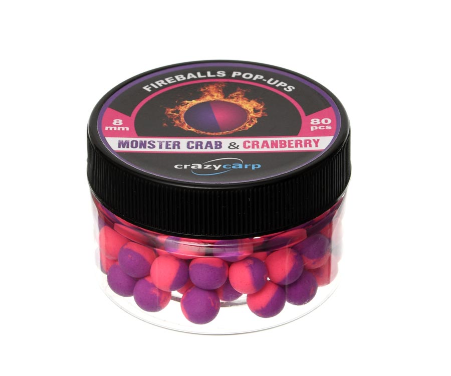 Бойли Crazy Carp Monster Crab & Cranberry 8мм купити в Києві та Україні ...
